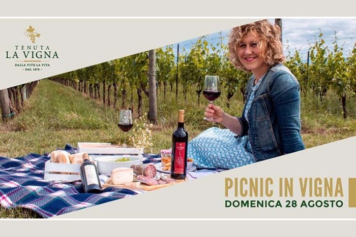 Picnic in vigna a Tenuta La Vigna di Capriano del Colle | Brescia a Tavola
