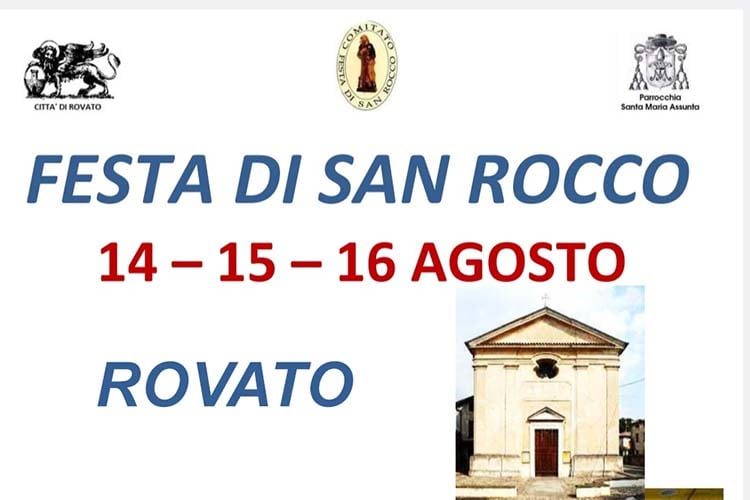 Dal 14 al 16 agosto 2024 a Rovato: Festa di San Rocco - Brescia a Tavola